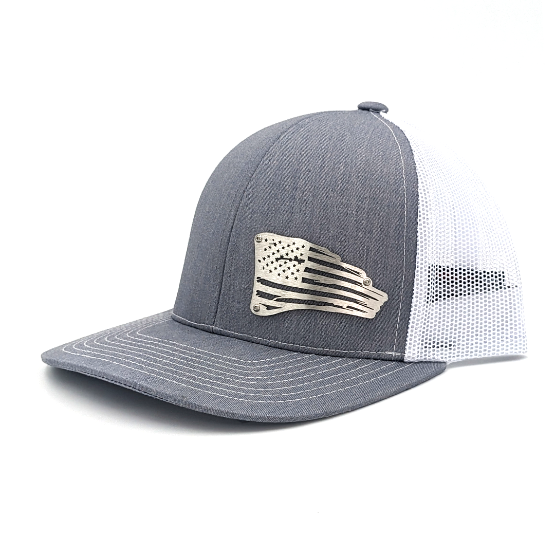 USA Battle Flag | Badge Caps