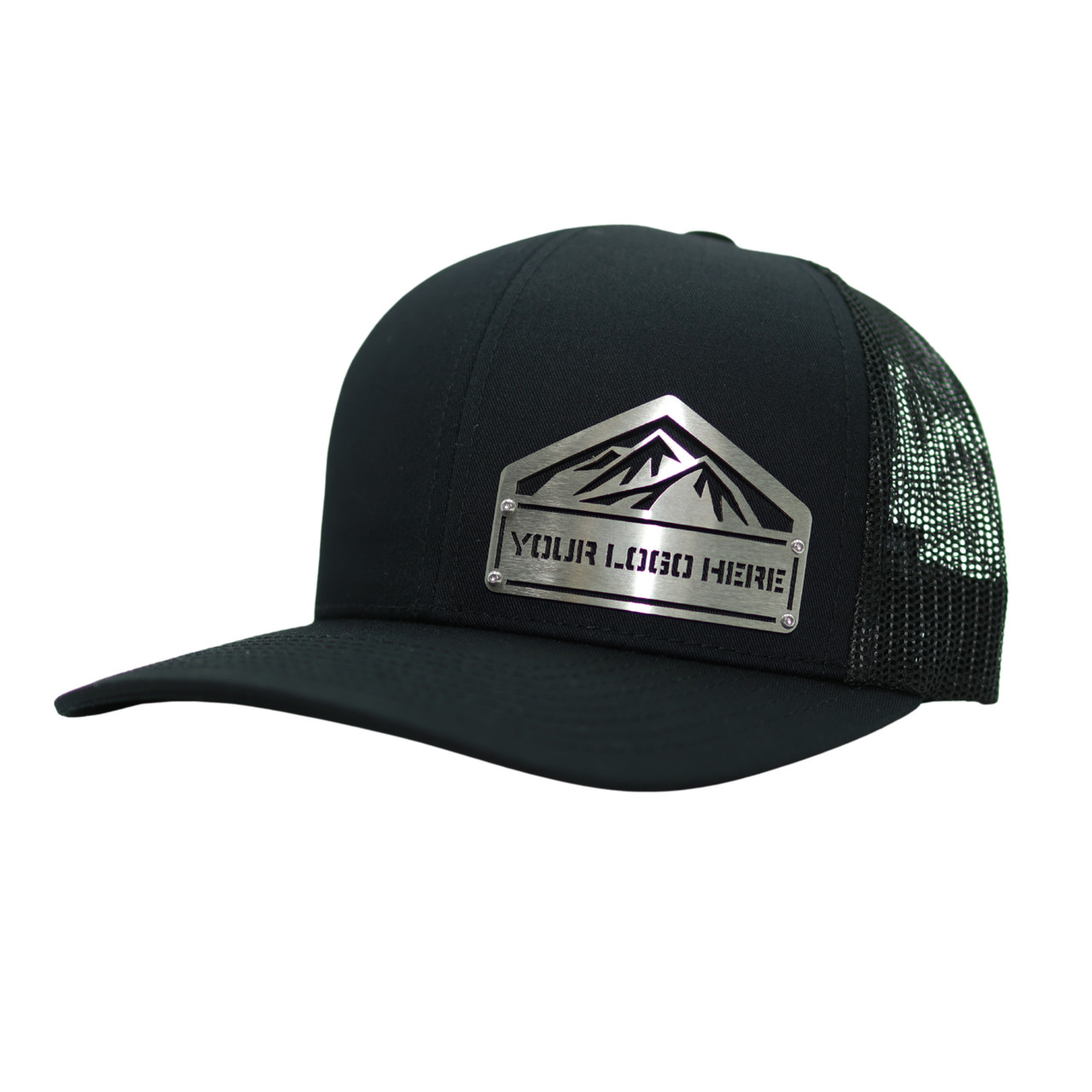 Pacific 104C (snapback curved trucker) | Badge Caps
