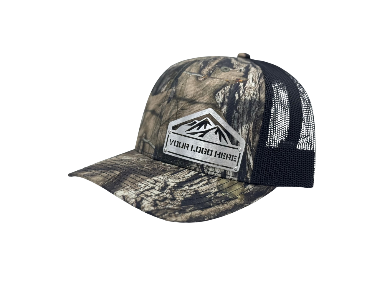 Richardson 112P (Camo Printed Trucker) | Badge Caps